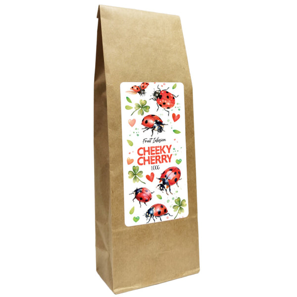 cheeky cherry, 100g, ladybug flight - Tea Butler Canada Imports